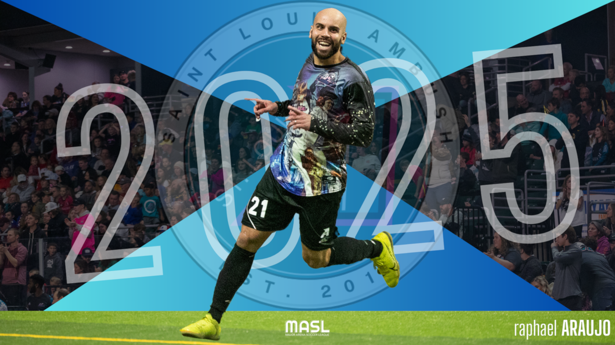 News: AMBUSH RE-SIGN DEFENDER ARAUJO - St. Louis Ambush