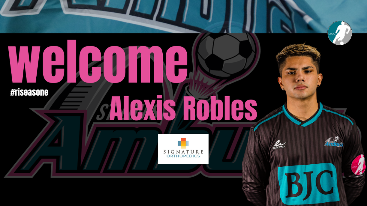 News: AMBUSH SIGN ROOKIE DEFENDER ALEXIS ROBLES - St. Louis Ambush